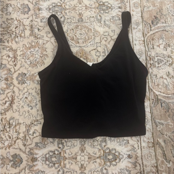 lululemon athletica | Tops | Lululemon Athletica Black Align Tank ...
